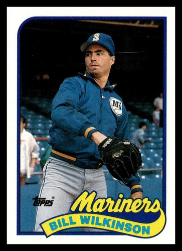 1989 Topps #636 Bill Wilkinson Seattle Mariners Baseball Card | eBay