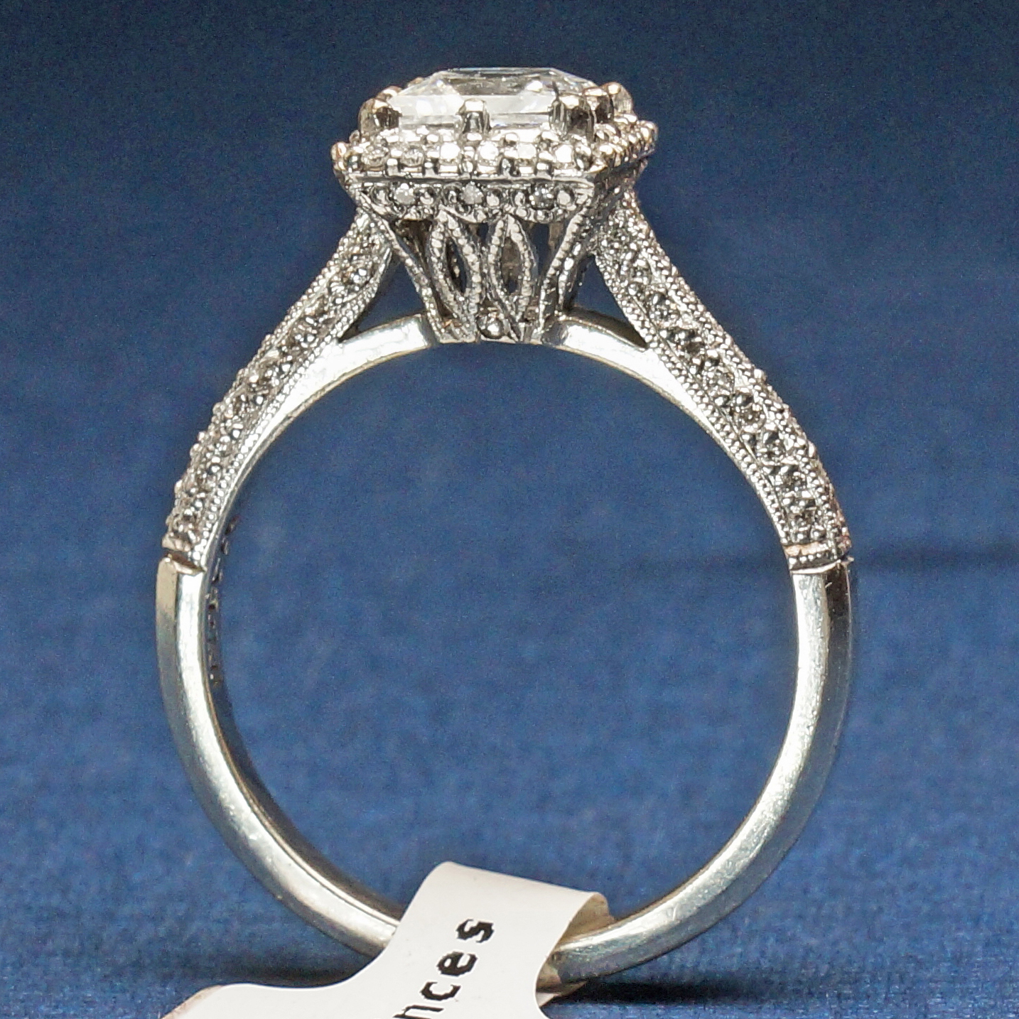 Tacori Diamond 18k White Gold Engagement Ring Tacori style 2502 ...