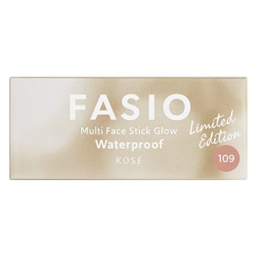 KOSE FASIO Multi Face Stick Prism Cheek Lip Eye Color 109 Flushed ...