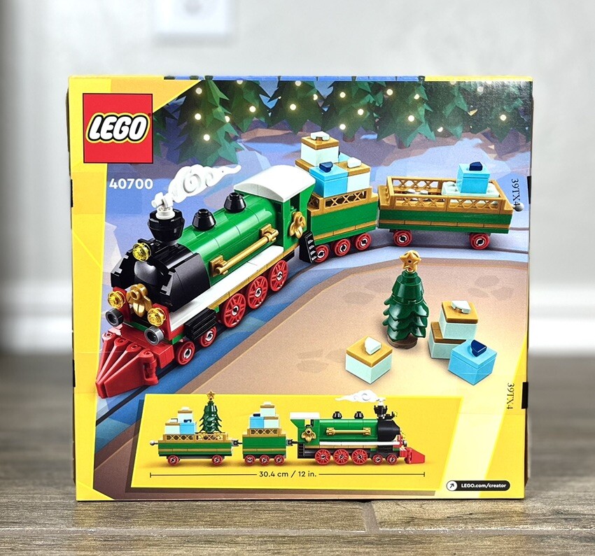 LEGO Creator 40700: Winter Holiday Train GWP; Promo, New & Sealed; Free ...
