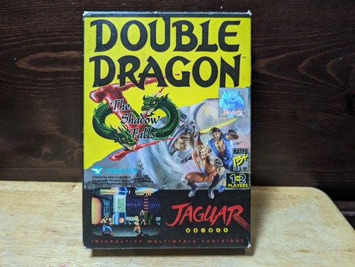 Double Dragon V Atari Jaguar Game CiB Complete Great Working Mint ...