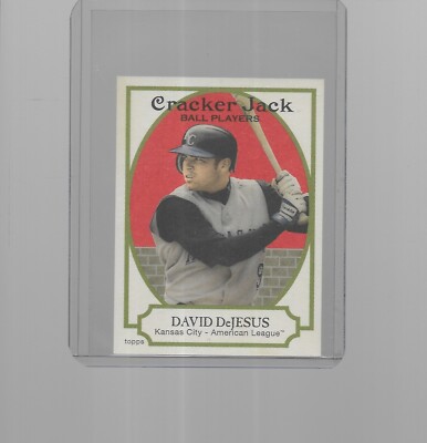 2005 TOPPS CRACKER JACK BASEBALL MINI DAVID DEJESUS #107 | eBay