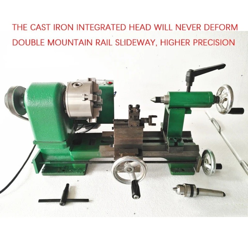 Micro Instrument Lathe Milling Machine DIY Benchtop Grinder Lathe Tools ...