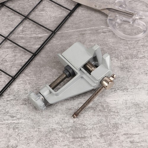 1Pc Mini Table Bench Vise Quick Fix Work Clamp Swivel Hobby Craft ...