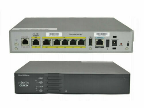 Cisco C867VAE-W-A-K9 Router - Black for sale online | eBay