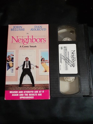 Neighbors (VHS 1981, 1988) Good Times Release John Belushi Dan Aykroyd ...