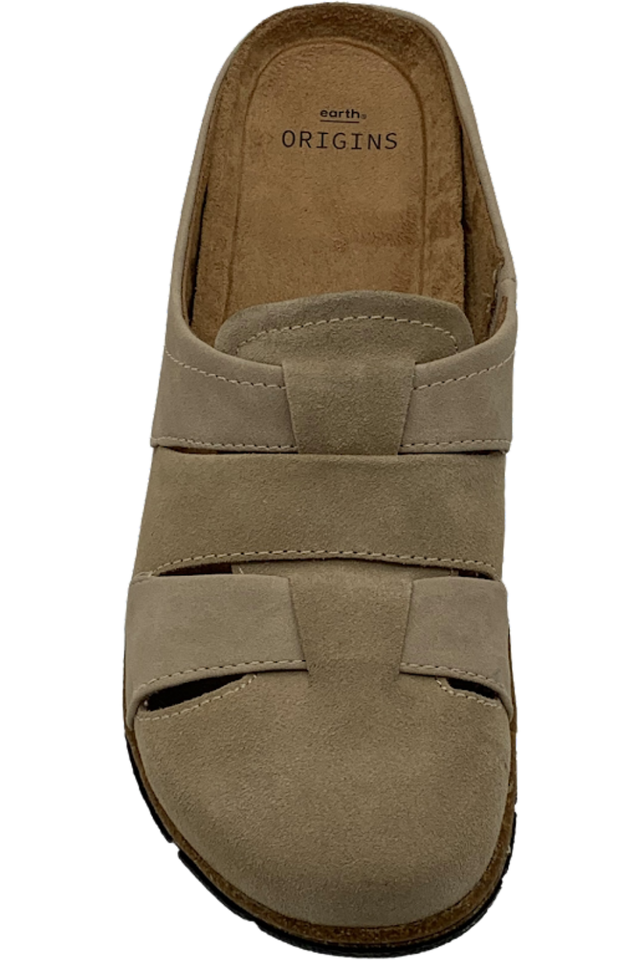 Earth Origins Suede Woven Clogs Ellery Wheat | eBay