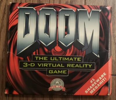 DOOM Shareware - Titanium Seal - IBM PC 3.5" Disks - Complete - Tested ...