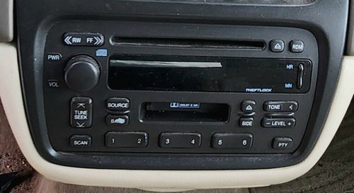 2002 CADILLAC DEVILLE AM / FM STEREO CD PLAYER RADIO OEM | eBay