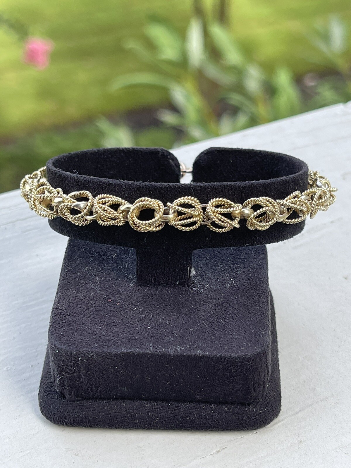 Unique Twisted Wire Byzantine Kings Link 14k Yellow G… - Gem