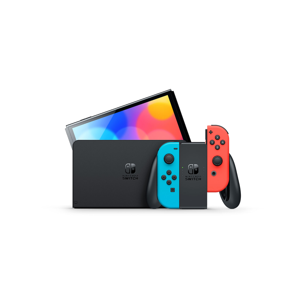 Nintendo Switch OLED Console Bundle with Super Mario Bros Wonder ...
