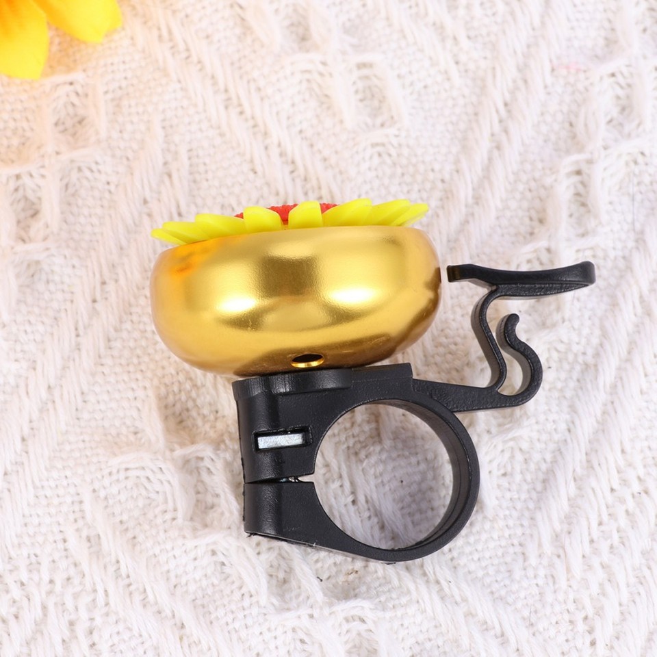 Sunflower Shaped Bike Bell Kids Children Bell Cycling Bell Handlebar ...