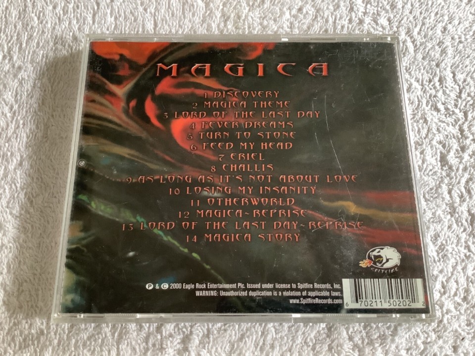 DIO - Magica CD + Concert Ticket 2000 Heavy Metal Rock Rainbow Black ...