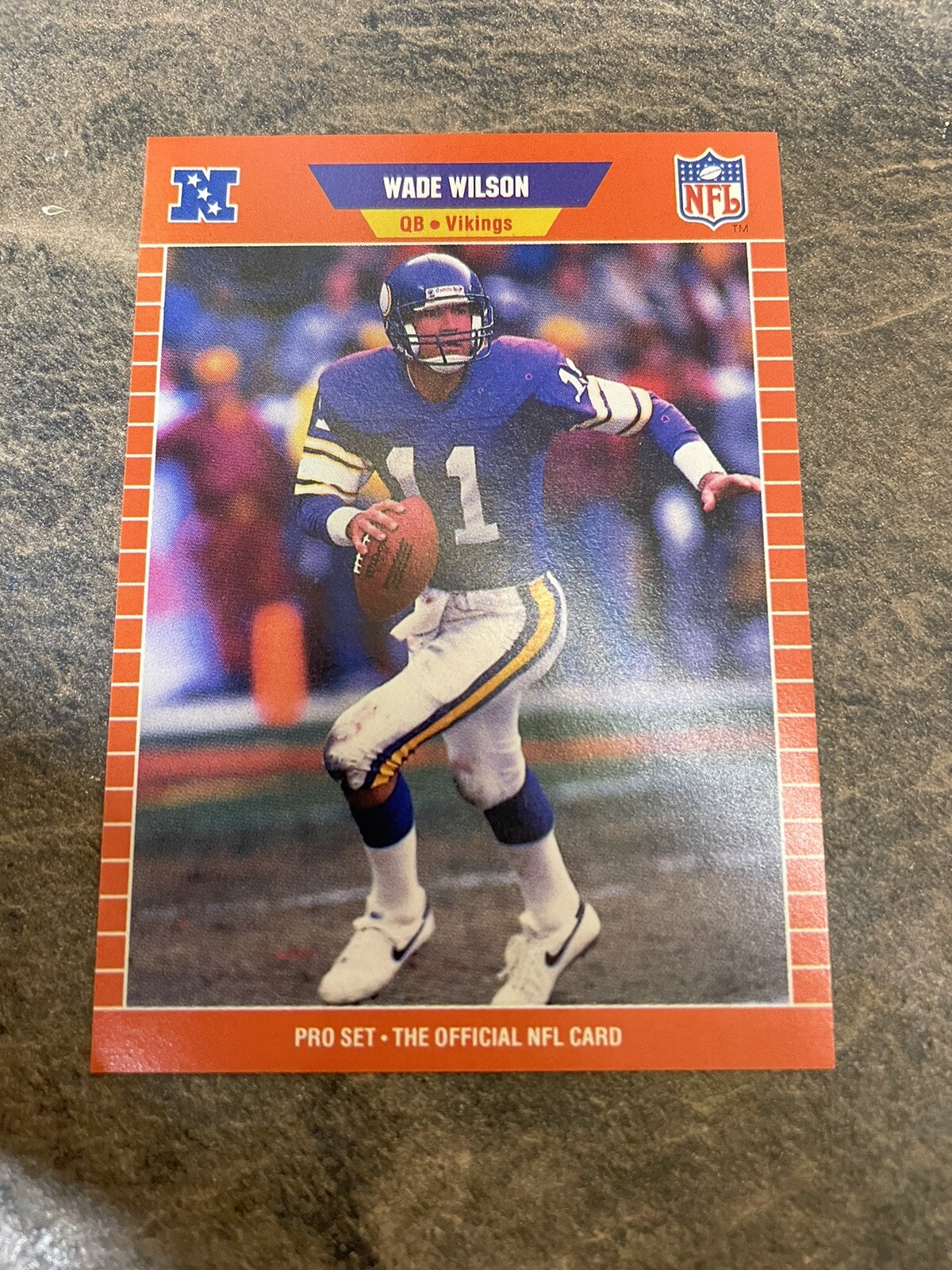 1989 Pro Set Wade Wilson #241 Minnesota Vikings | eBay