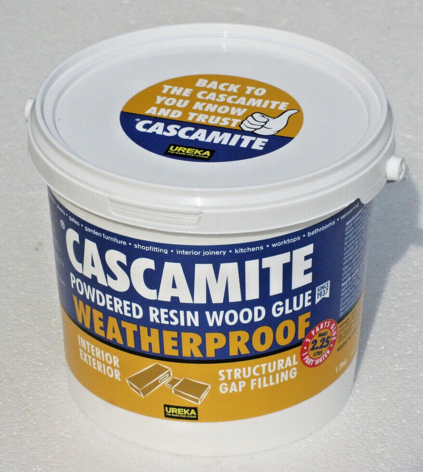Cascamite Wood Glue Weatherproof Powdered Adhesive tubs 125g 250g 500g ...