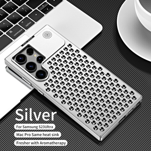 Metal Heat Dissipation Auto popup shockproof case For Samsung | S24 S23 ...