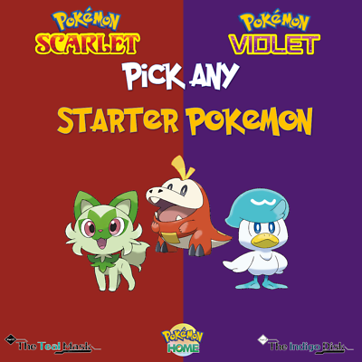 Pokemon Gen 6 Starters