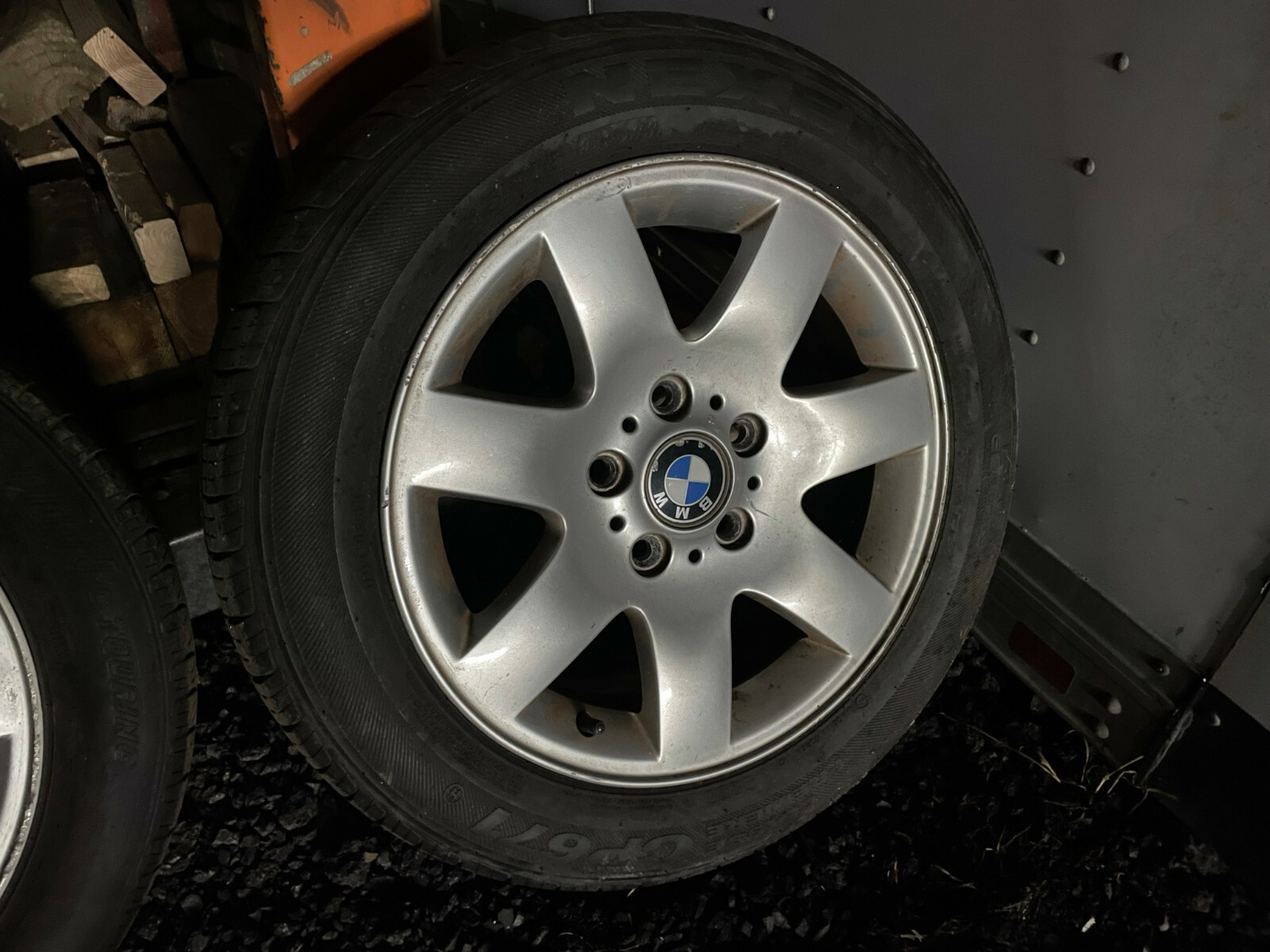 BMW OEM E46 Style 45 Wheels Rims 323 325 328 16" 16x7 Genuine BMW ...