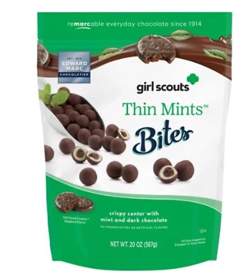 Edward Marc Girl Scouts Thin Mints Bites, 20 Ounce | eBay
