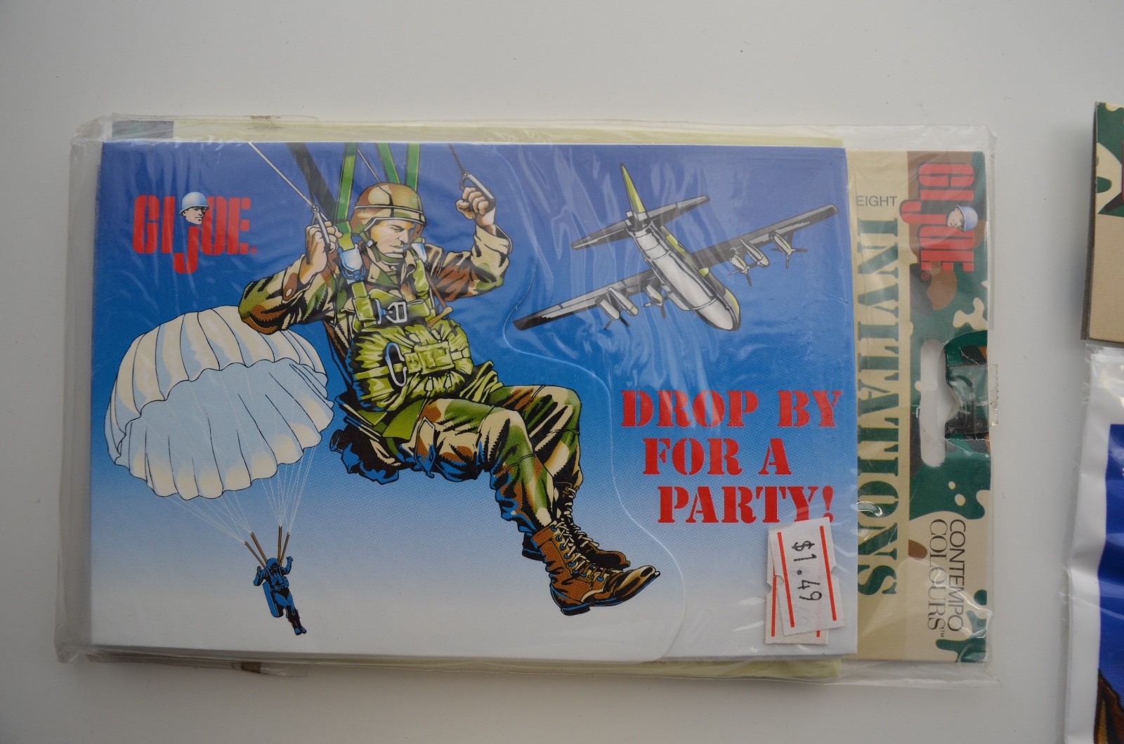 1998 G.I. JOE Birthday Party, Cups, Invitations and Party Bags | eBay