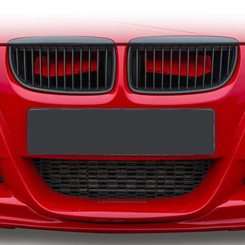 Matte Black Front Bumper Kidney Grill Grille Fit for 2005-2008 BMW E90 ...