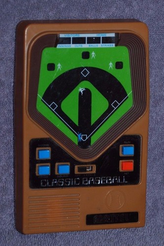 Mattel Handheld Classic Baseball Retro Electronic Game 2001 | eBay