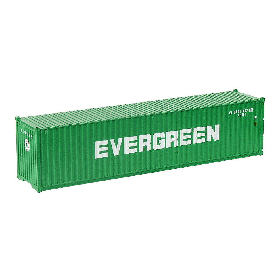 3pcs HO Scale 1:87 40ft Shipping Container HANJIN KLINE EVERGREEN | eBay