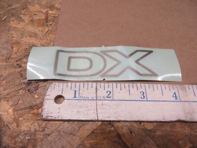 MAZDA OEM # GA2K-51-761 OEM new DECAL EMBLEM " DX " | eBay