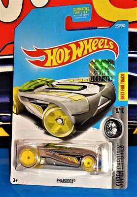 Hot Wheels 2017 Factory Set Super Chromes Series #253 Pharodox Chrome w ...
