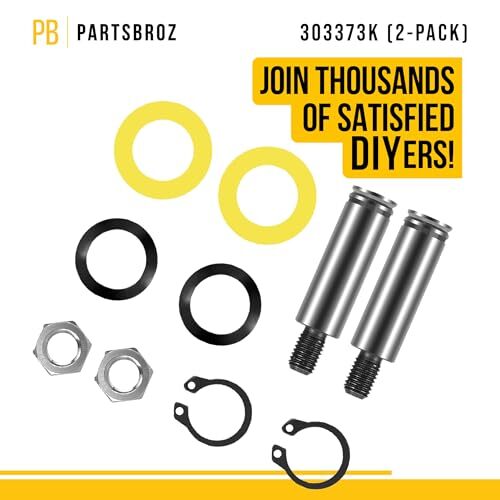 DIY Tips Included - 12001541 303373K Drum Roller Kit (2-Pack) by ...