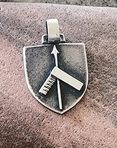 Retired James Avery Speer Shield Pendant RARE Piece! | eBay