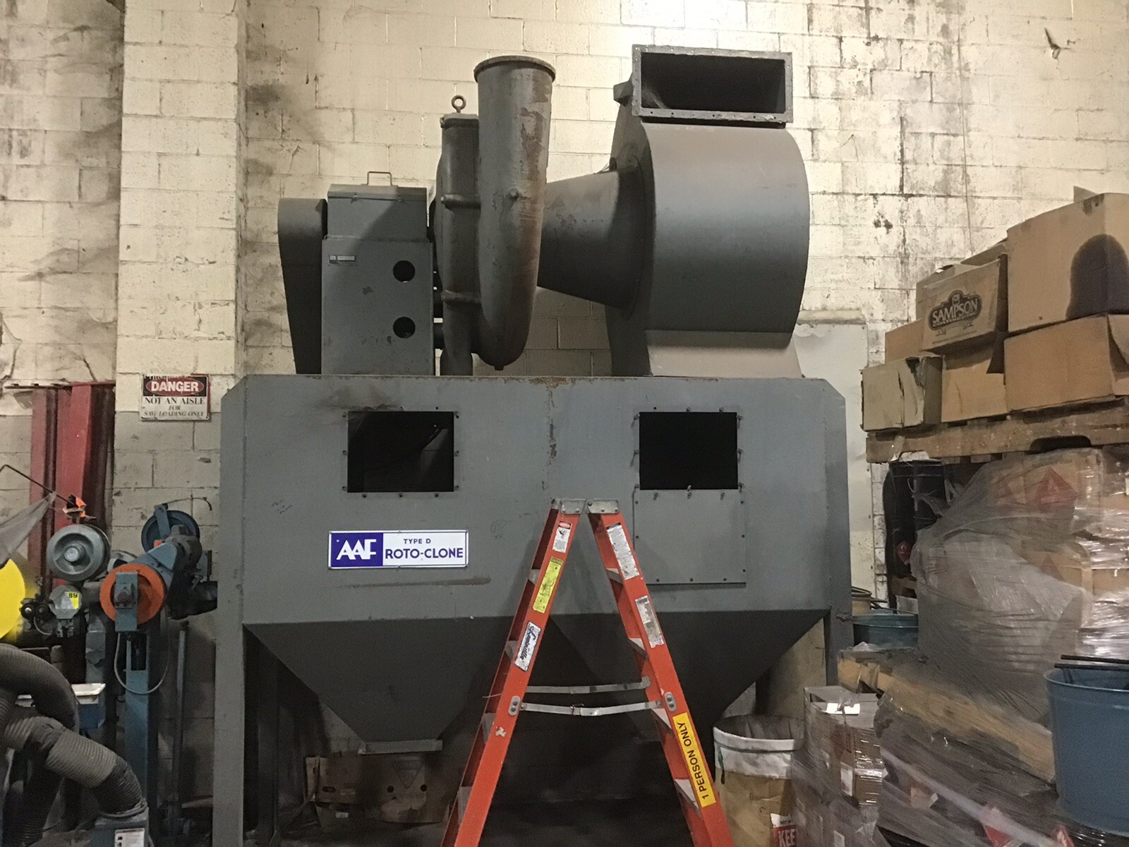 AAF Rotoclone 15hp Dust Collector | eBay