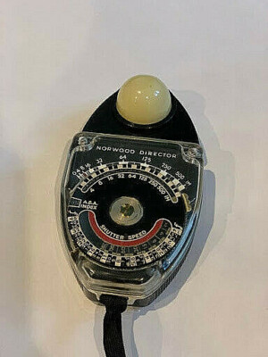 Norwood Director Exposure Light Meter Shutter Speed Antique | eBay