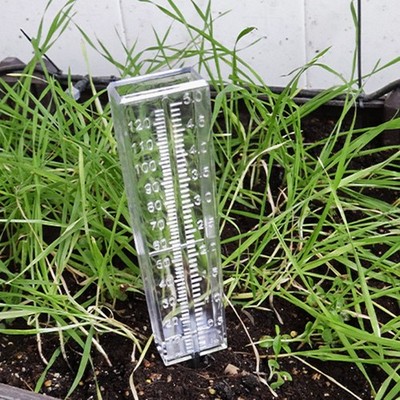 Plastic Rain Gauge 5 Inches Measurement Double Scale Rain Gauge For ...
