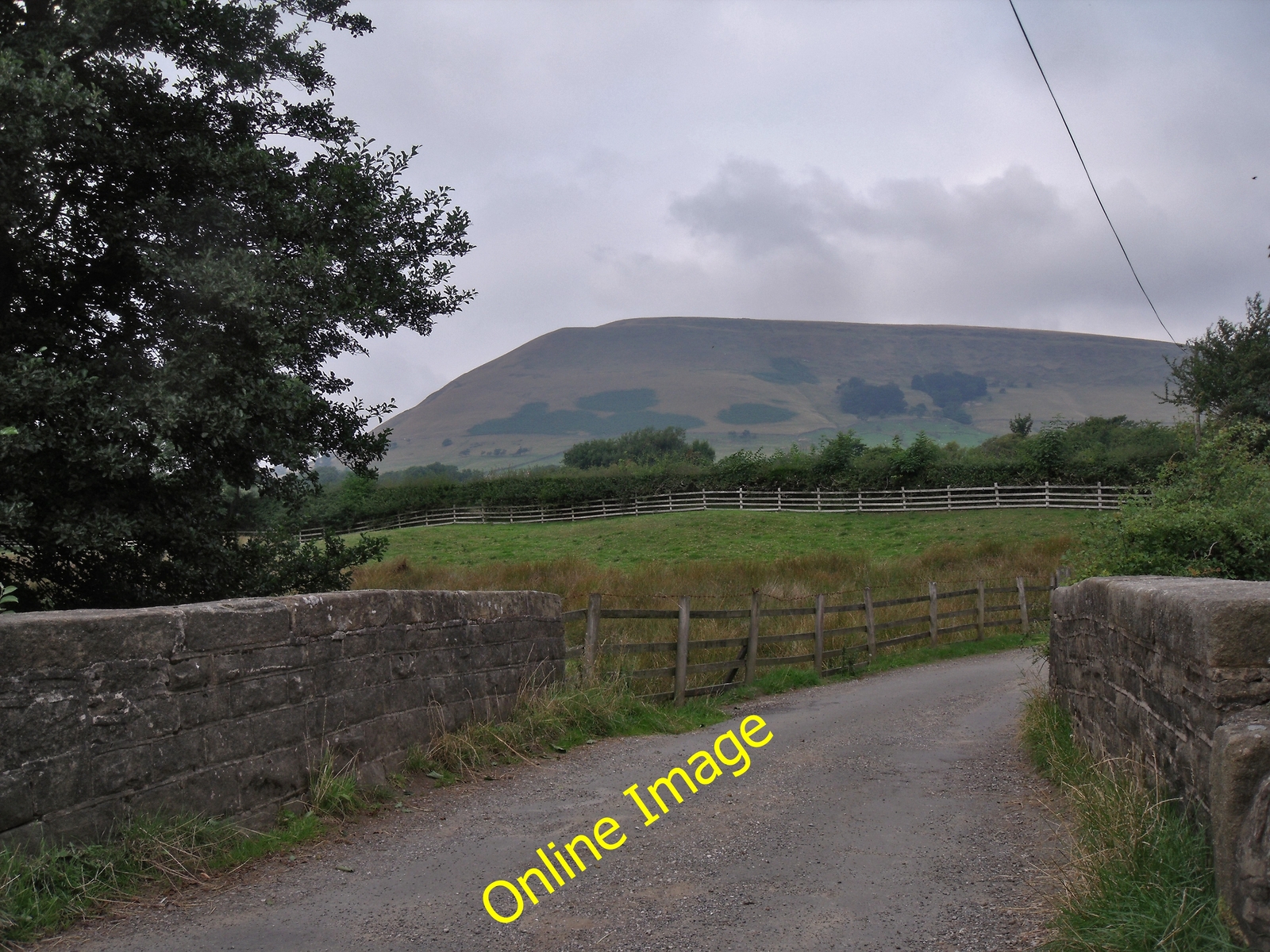 Photo 12x8 Bridge over the River Noe Edale The River Noe is a tributary ...