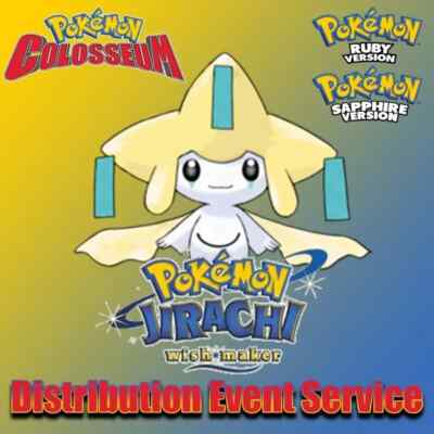 Pokemon Colosseum Bonus Disc WishMaker Jirachi Event Distribution ...