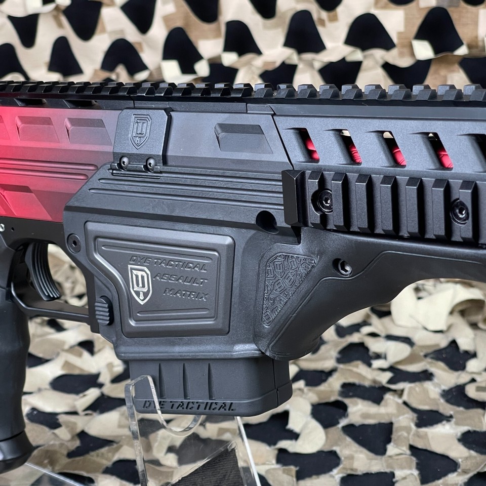 NEW Dye Assault Matrix DAM Paintball Gun - Black Cherry Fade | eBay