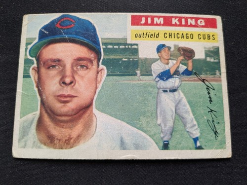 1956 Topps Baseball Card # 74 Jim King RC - Chicago Cubs (GD) | eBay