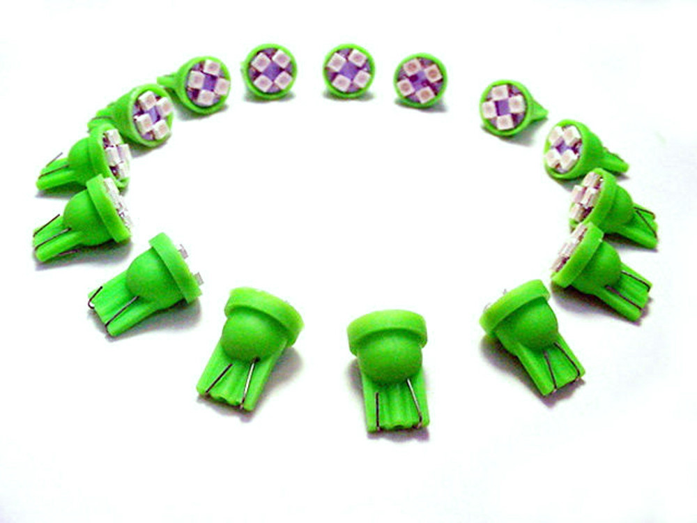 15 Green 194 168 Instrument Panel Cluster Dashboard LEDs Light Bulbs ...