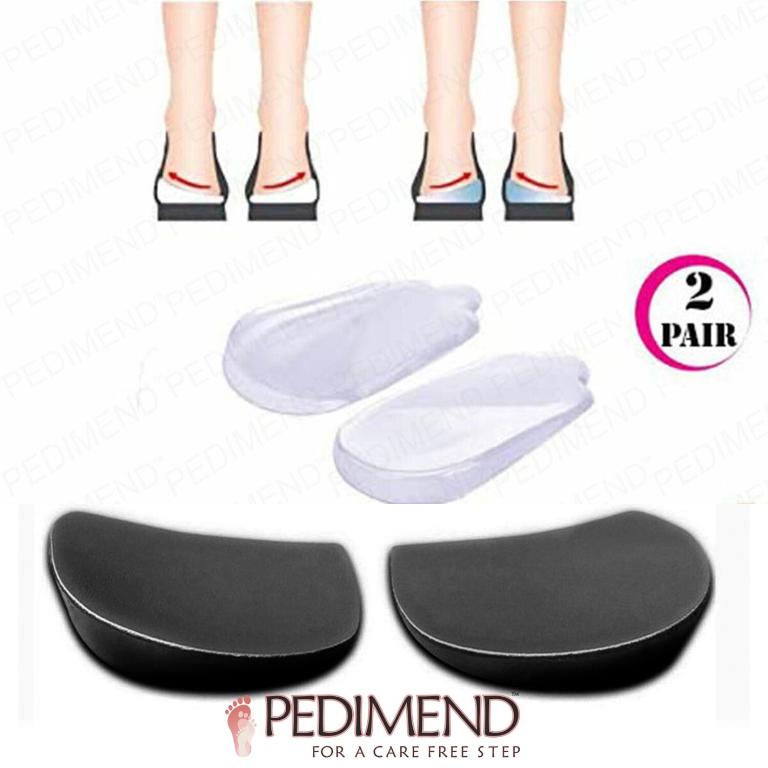 PEDIMEND™ O/X Type Leg Heel Inserts for Bowlegs Correction and Knock ...