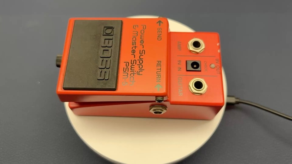 BOSS PSM-5 Power Supply & Master Switch Guitar Effect Pedal MIJ Free ...
