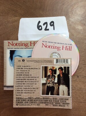 Notting Hill Soundtrack - CD Disc and Artwork ONLY No Case No Tracking ...