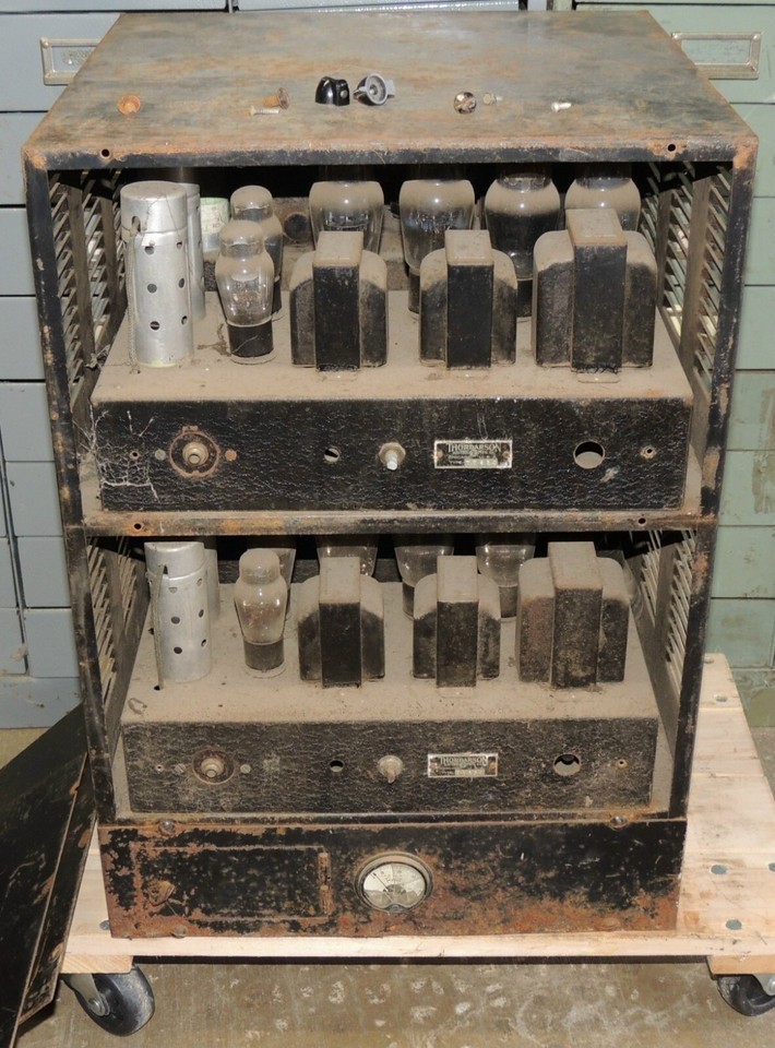 Pair Thordarson 2A3 Tube Amplifiers Model 7530 All Original From Mid ...