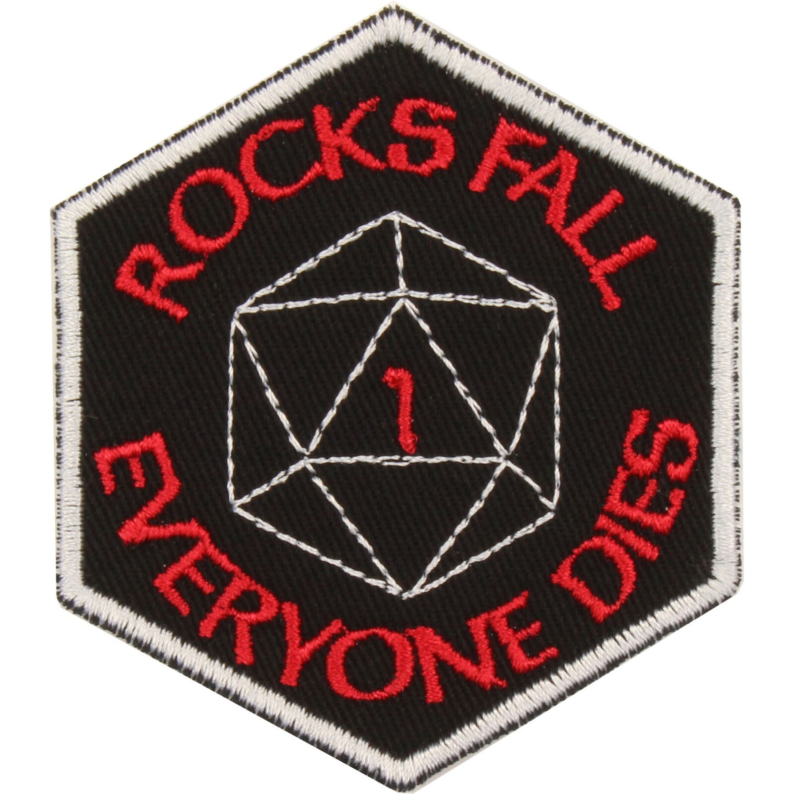 Rocks Fall Everyone Dies Patch - Made in USA - D&D Patch - DnD TPK ...