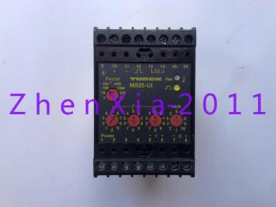 1PC Used TURCK MS25-Ui Safety relay | eBay