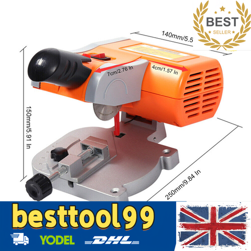 2 inch Mini Bench Cut-off Chop Saw 0-45° Miter Saw Wood Metal Plastic ...