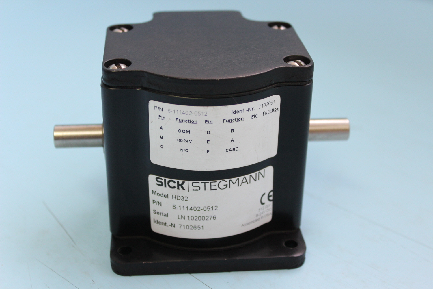 Sick Stegmann Rotary Encoder HD32, 1Pcs, Used, Free Expedited Shipping ...
