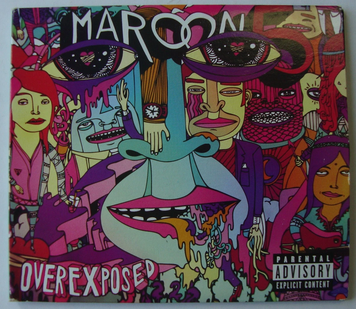 Maroon 5 Logo Overexposed