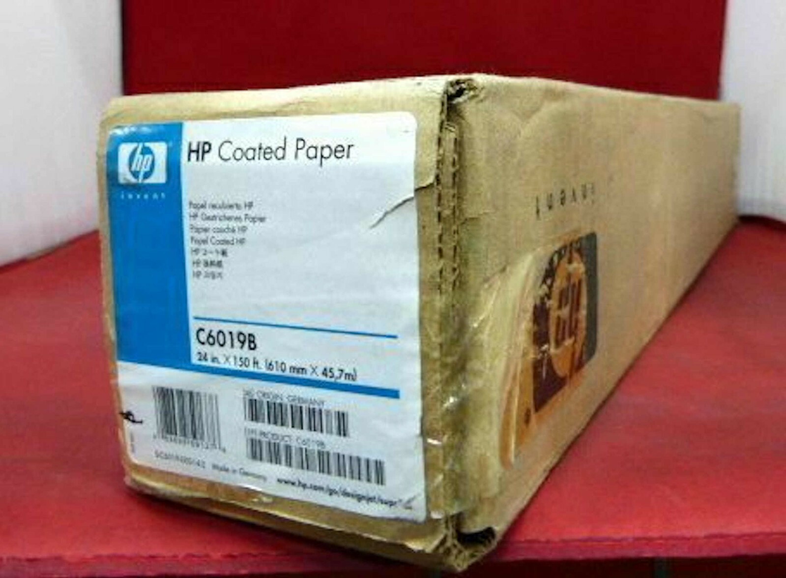 C6019B Inkjet Large Format Coated Genuine New HP White Paper ...
