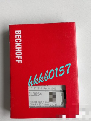EL3054 beckhoff Programmable Analog Output Module FedEx/DHL brand new ...
